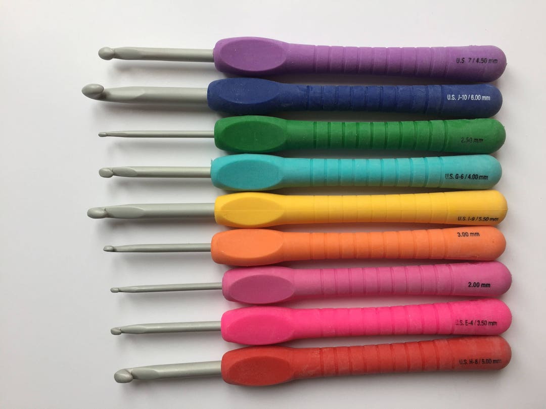 Crochet Hook - Soft Grip Crochet Hook - 14cm Craft Hook - Craft Tool ...