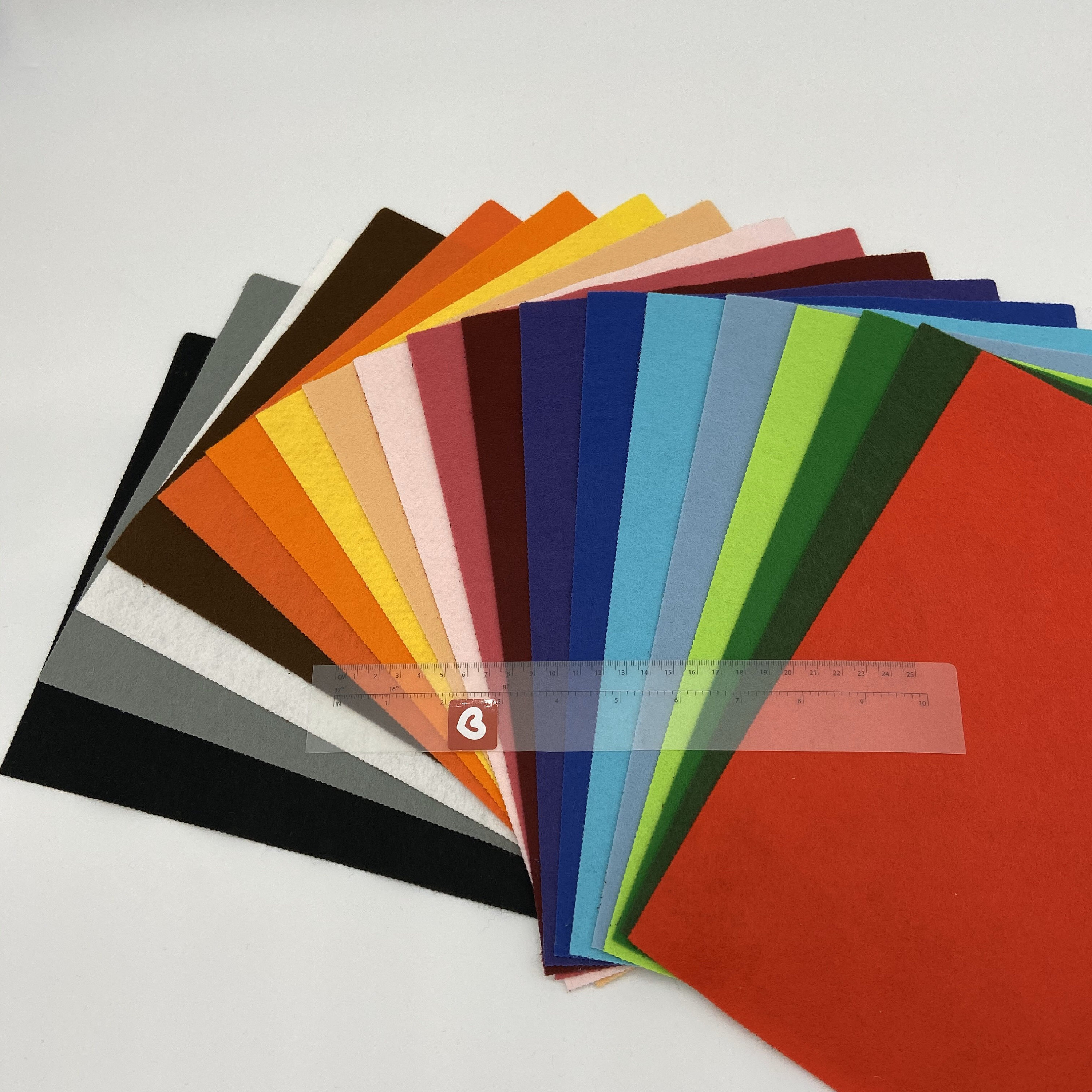 Felt Made in UK A4 Size Craft Felt Recycled Felt Various | Etsy