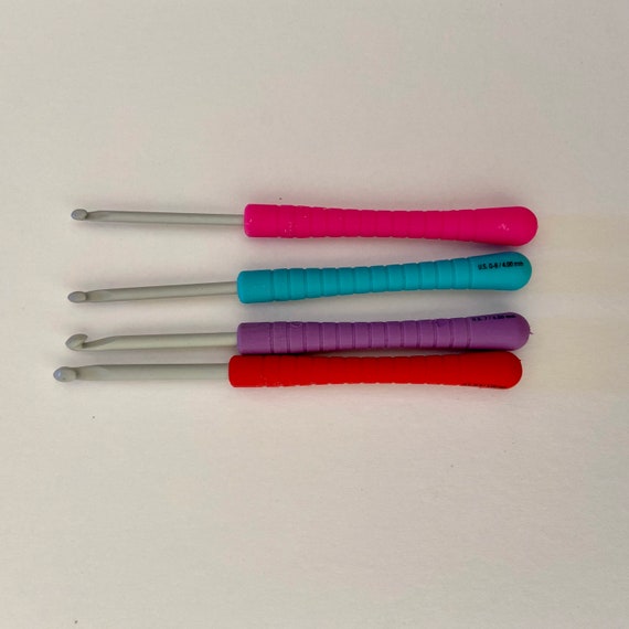 Pony Crochet Hook Easy Grip Aluminium Crochet Hook 14cm | Etsy