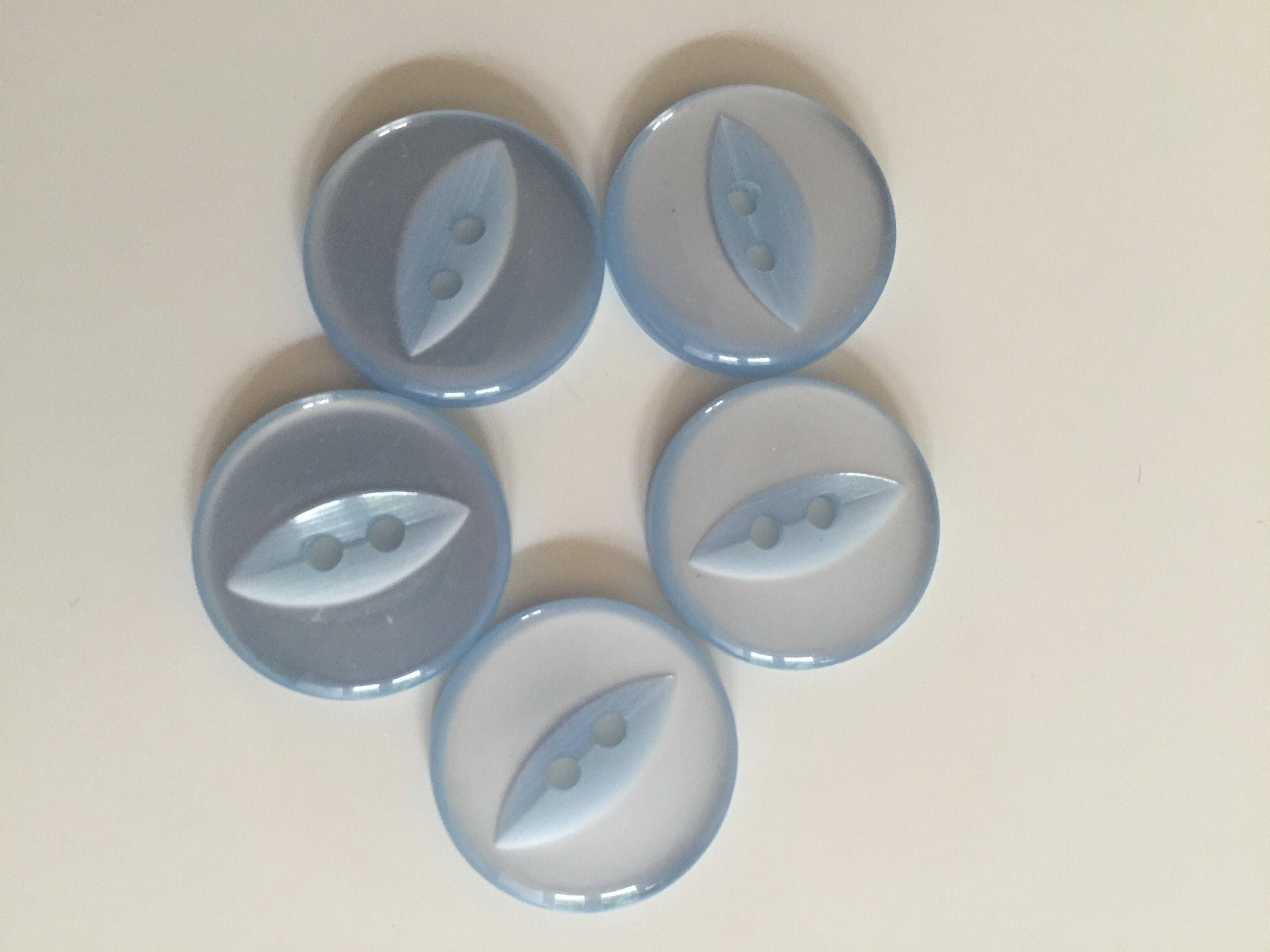 19mm Button Various Colours - Size 30L 19mm Fish Eye Buttons - Price ...