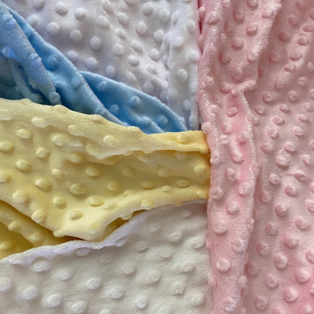 Soft Dimple Fleece Fabric Available in Various Colours Poly Dimple ...