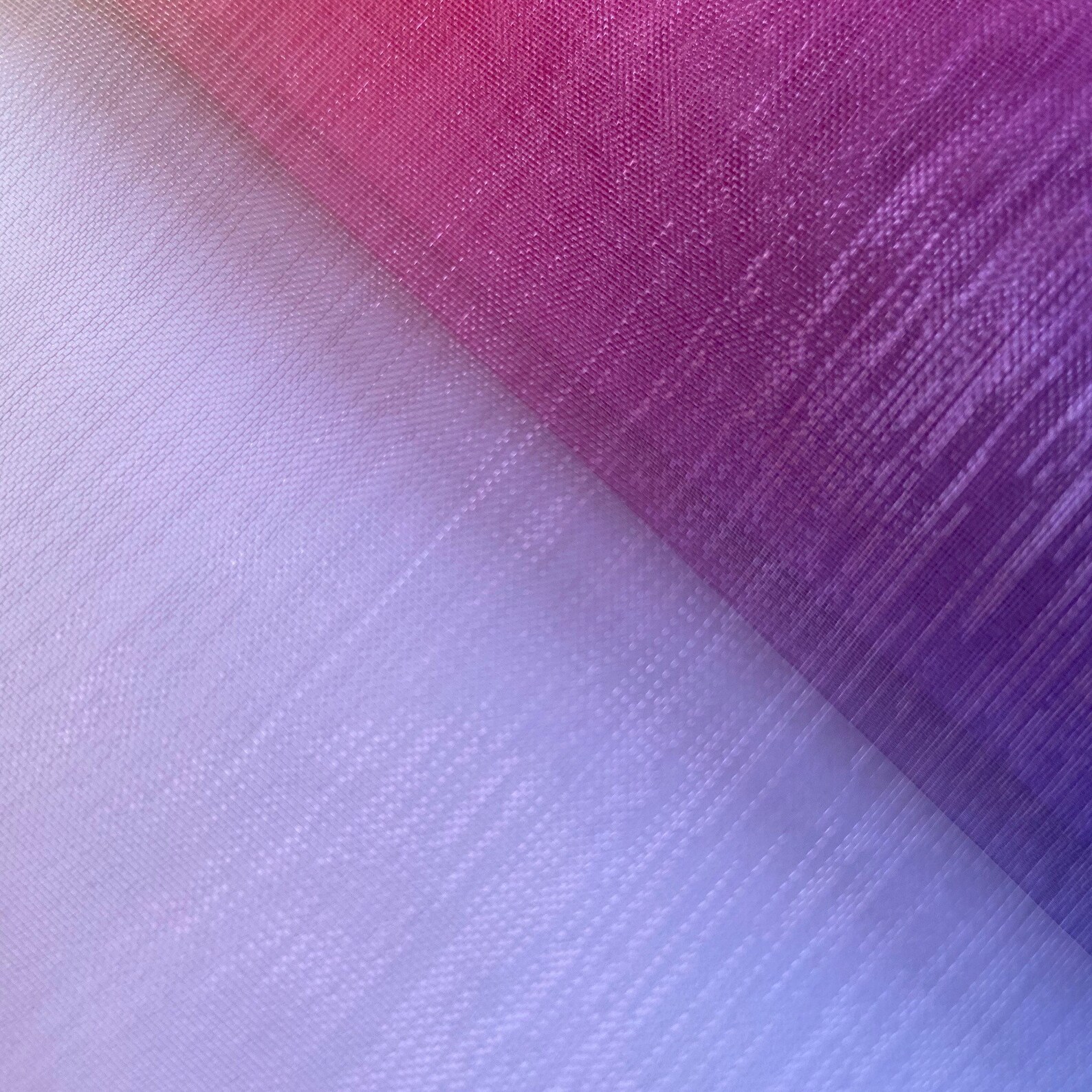 Rainbow Organza Fantasia Material Sheer Costume Fabric | Etsy