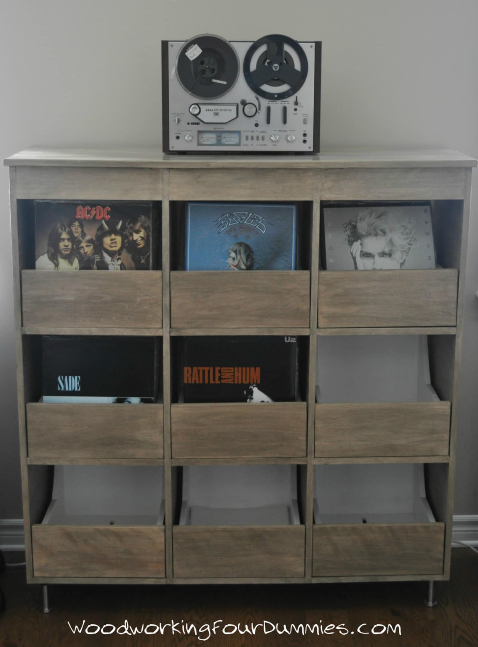 Record Cabinet Detailed Plans - Etsy