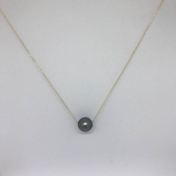 Tahitian Pearl Necklace - Etsy