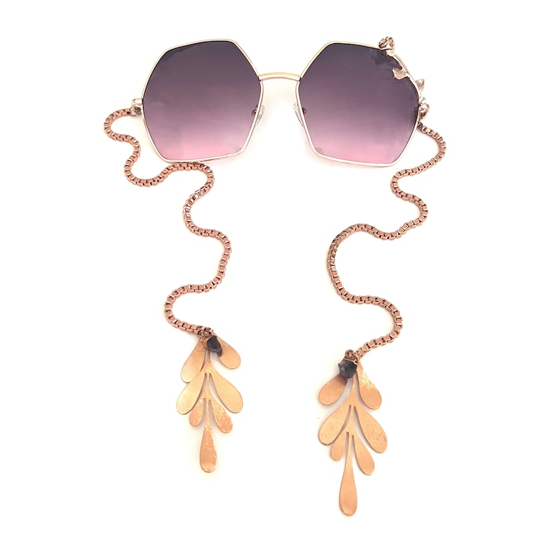 Taylor Swift Eras Inspired Chain Temple Armless Sunglasses - Etsy