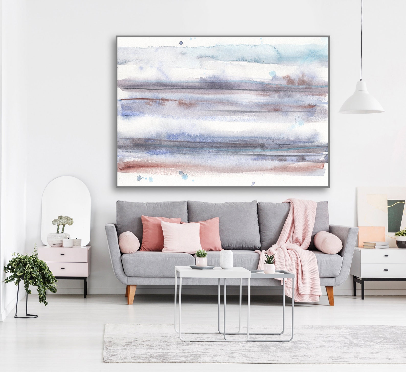 Contemporary Large Wall Art Extra Large Living Room Art - Etsy