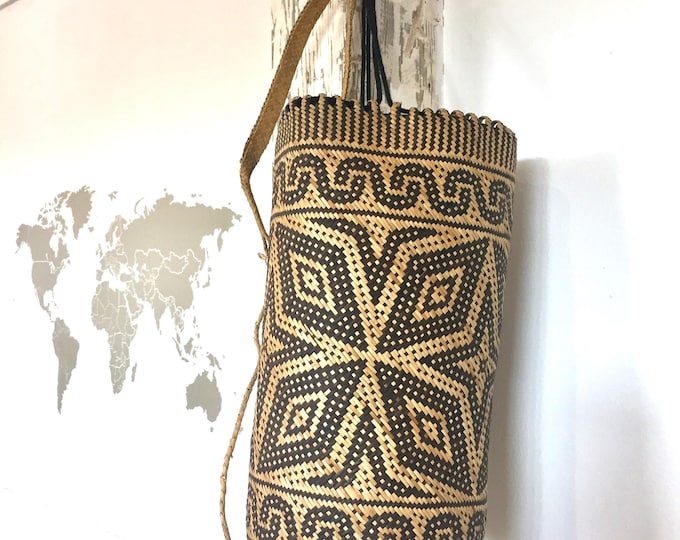 Rattan Backpack Kalimantan Borneo - Etsy