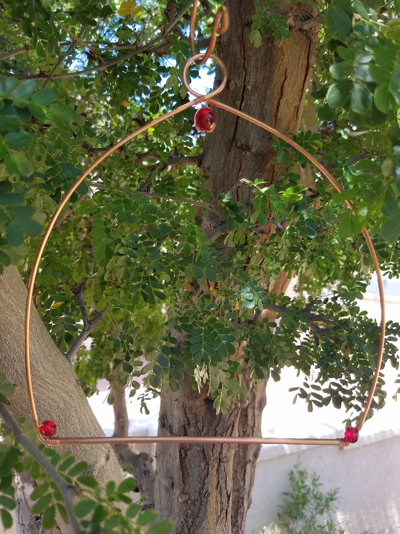 Copper Hummingbird Swing or Hummingbird Perch W/hook Bird - Etsy