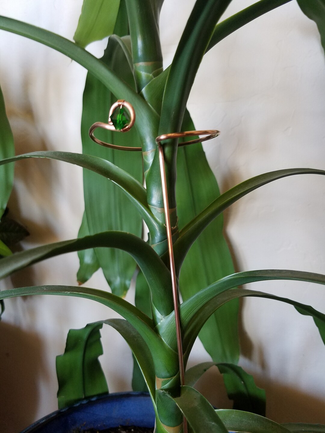 Copper Wire Plant Stake: Sturdy Indoor Plant Support (23 Inch) - Etsy