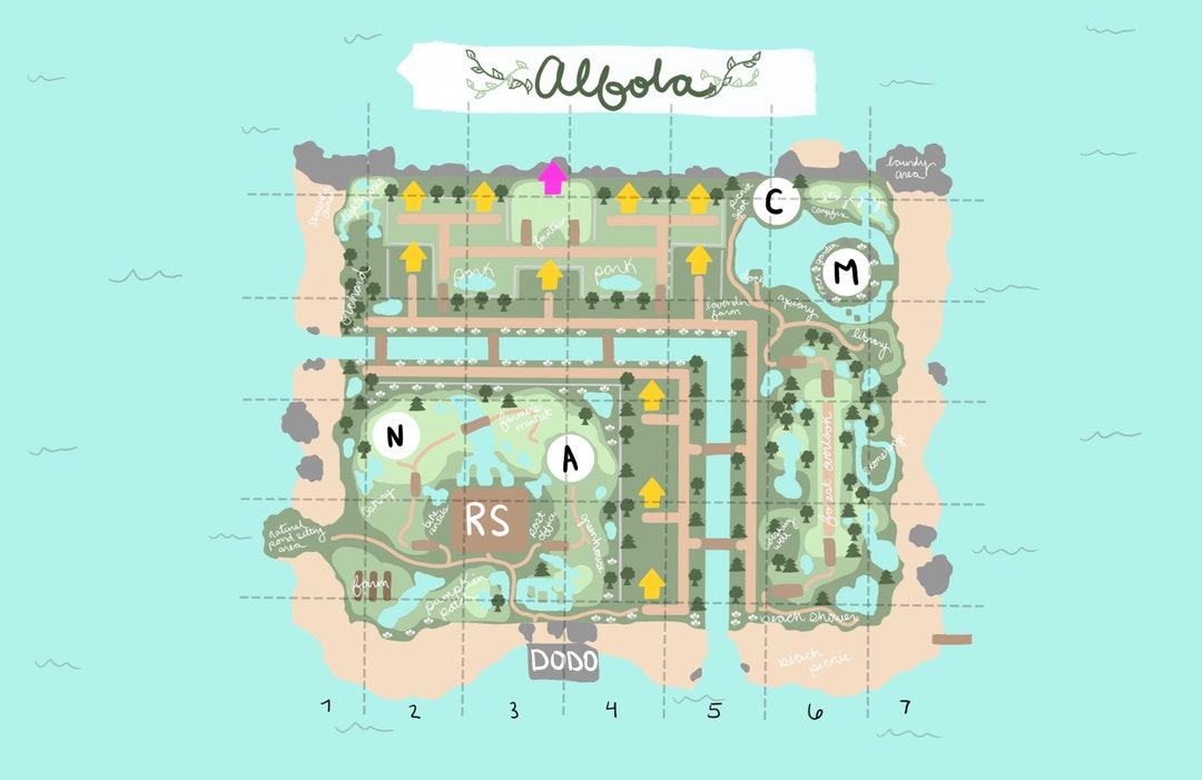 AC Custom Map Design - Etsy