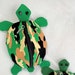 Fun Zippy Zoo Camo Turtle Shaped Small Zipper Pouch, Knitting/crochet ...