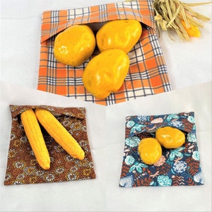 Autumn Print Potato Cooking Bags, Microwaveable Large Potato Cooking ...