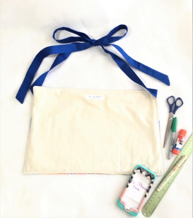 School Bus Kids Themed Big Pocket Apron Teachers Festival - Etsy