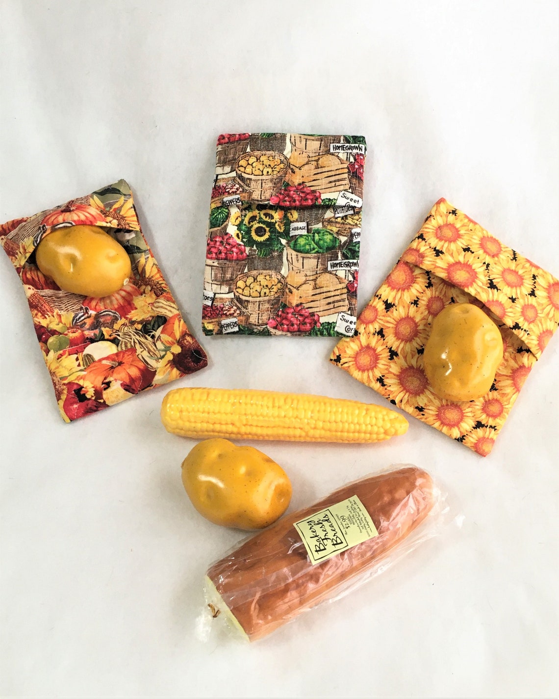 Personal Size Fall Potato Bags Microwaveable Potato Cooking - Etsy