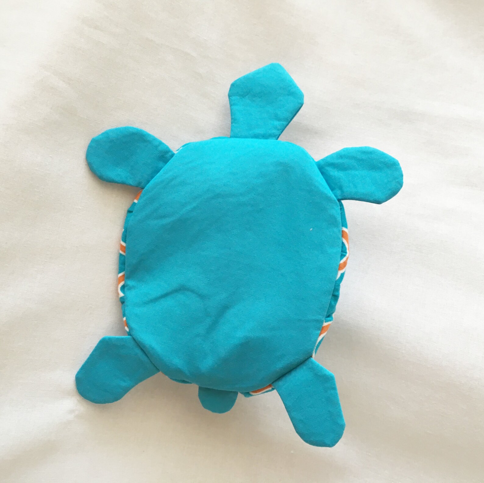Fun Zippy Zoo Turquoise Turtle Shaped Small Zipper Pouch - Etsy