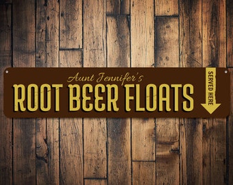 Root beer float sign | Etsy
