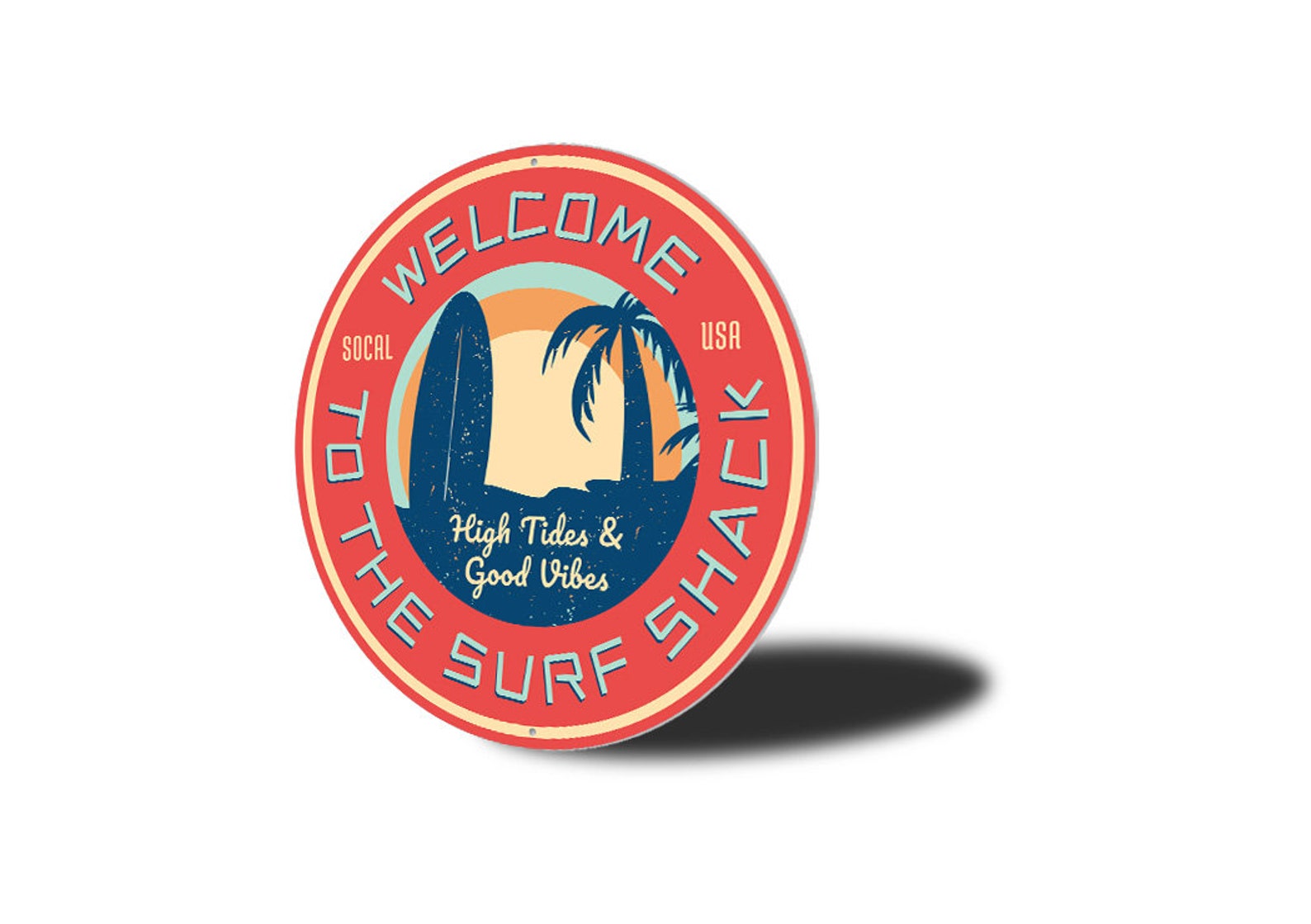 Welcome to the Surf Shack Sign Vintage Surf Gift Surfing - Etsy