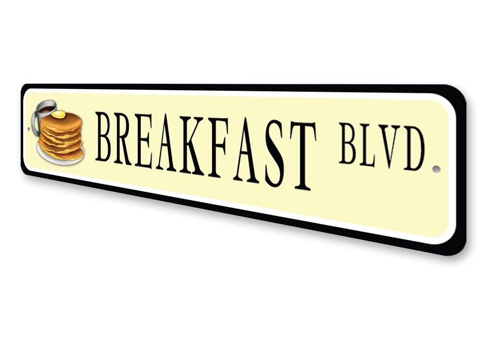 Breakfast Sign Breakfast Restaurant Breakfast Kitchen - Etsy