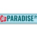 Paradise Place Sign, Custom Paradise Sign, Paradise Decor, Beach Decor ...