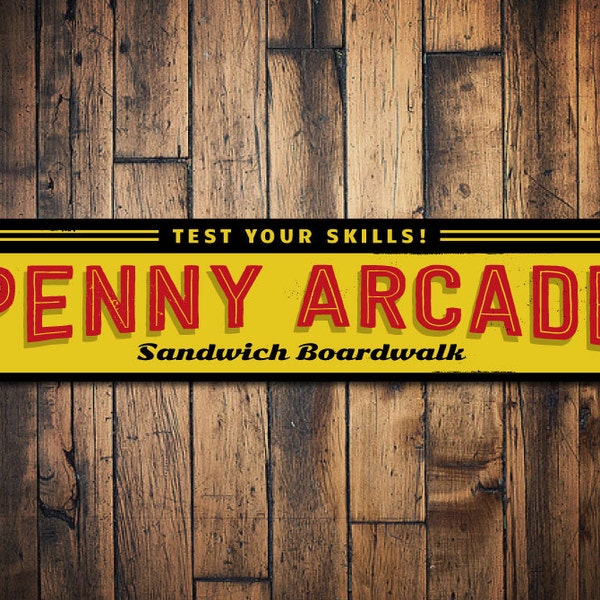Penny Name Sign - Etsy