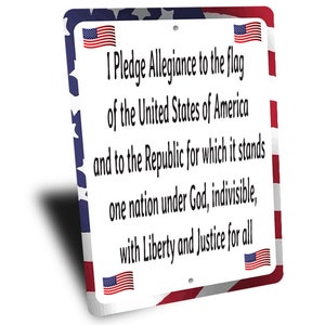 Pledge of Allegiance, Classroom Sign, Teacher Classroom, Classroom ...