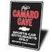 Camaro Cave, Camaro Decor, Classic Camaro Sign, Camaro Garage Decor ...