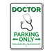 Doctor Parking Sign Doctor Gift Doctor Sign Doctor Office - Etsy