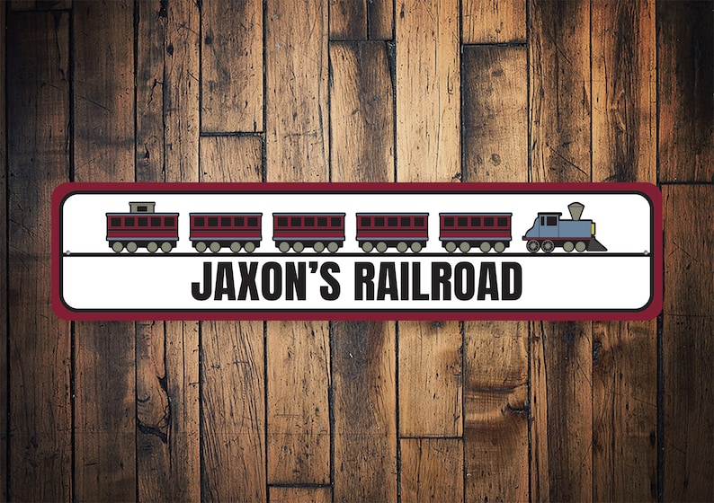 Kid Train Room Sign Custom Train Room Sign Train Train - Etsy