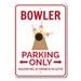 Bowler Sign Bowler Parking Sign Bowler Gift Bowling Decor - Etsy