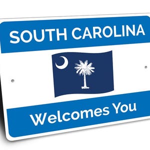 South Carolina Signs, Metal Carolina Sign, SC Decor, Carolina Gift ...
