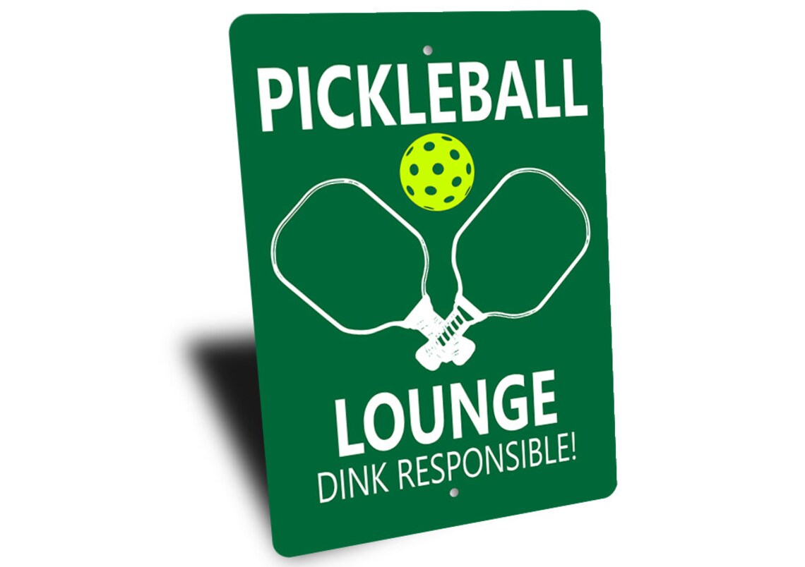 Pickleball Lounge Sign Pickleball Sign Pickleball Player | Etsy