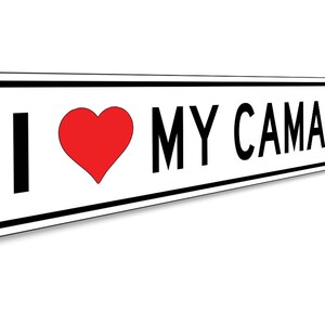 I Love My Camaro Sign, Camaro Garage Sign, Garage Wall Decor, Camaro ...