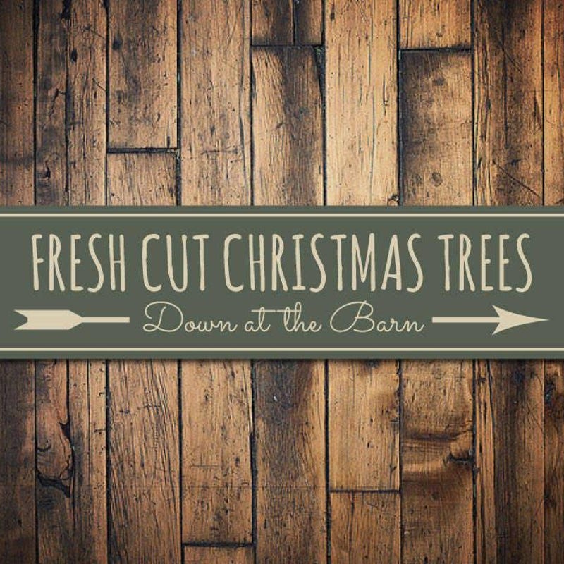 Tree Farm Sign - Etsy