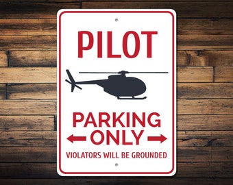 HELICOPTER Street Sign Fly Military Pilot Signs Gift - Etsy