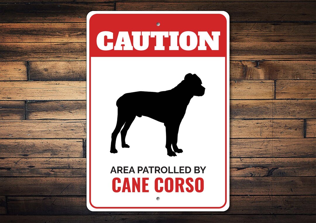 Cane Corso Sign, Italian Mastiff, Cane Corso Gift, Cane Corso Lover ...