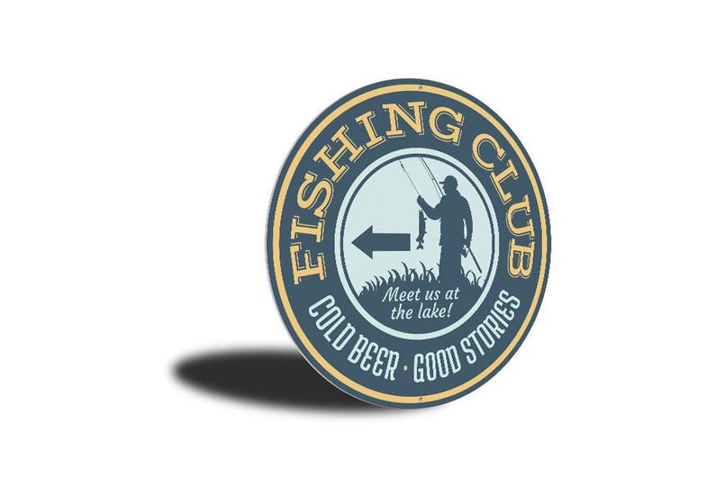 Fishing Club Sign, Cold Beer Sign, Good Fishing, Fishing House, Fishing ...