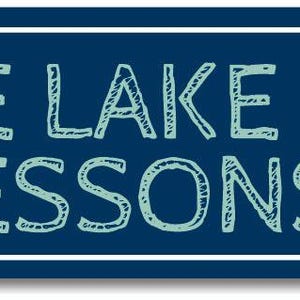 Swim Lessons Sign, Custom Lake Sign, Swimming Sign, Summer Decor, Lake ...