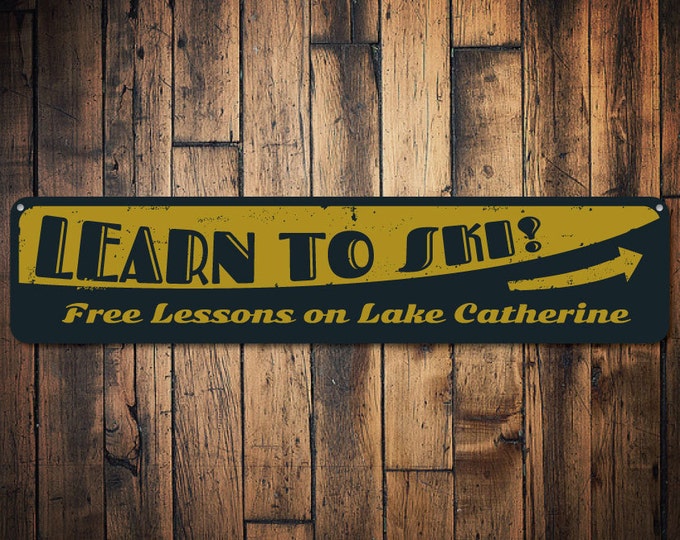 Lakeside Cabin Sign Personalized Lake Side Cabin Decor Metal - Etsy