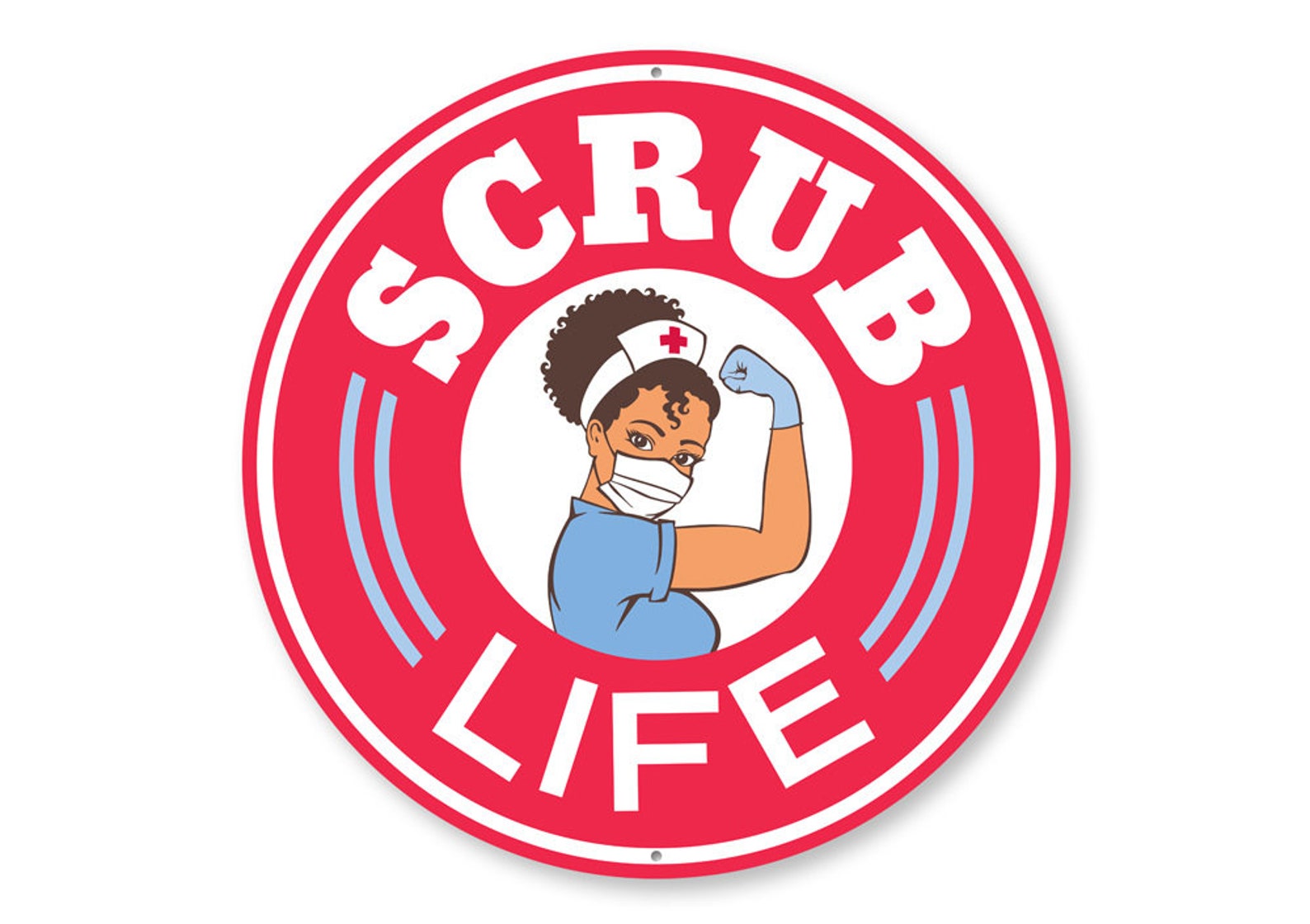 Scrub Life Sign Decor for Nurse Nursing Decor Nurse Lover - Etsy