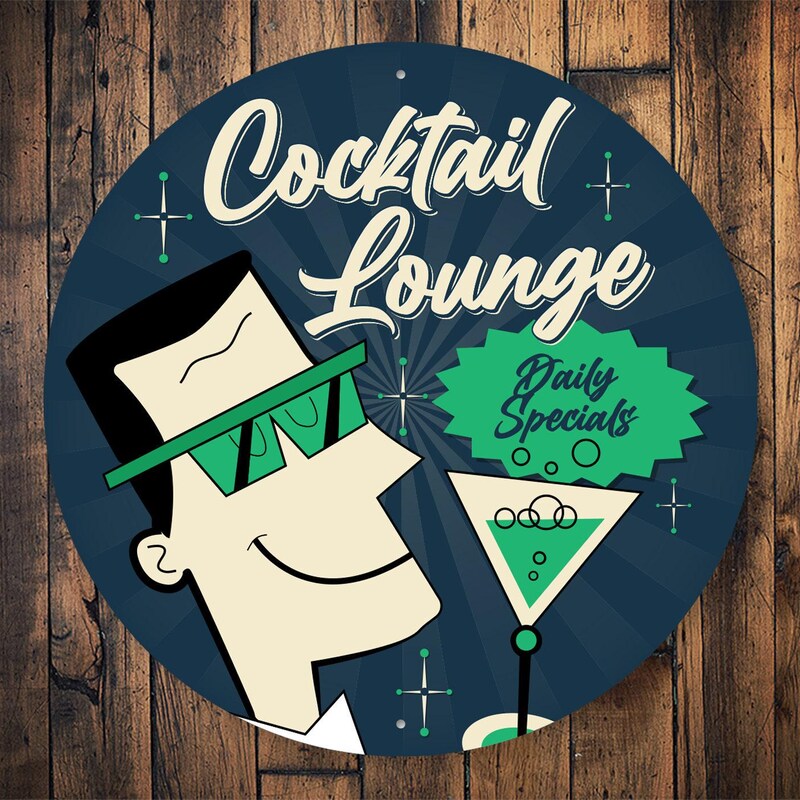 Retro Cocktail Bar - Etsy