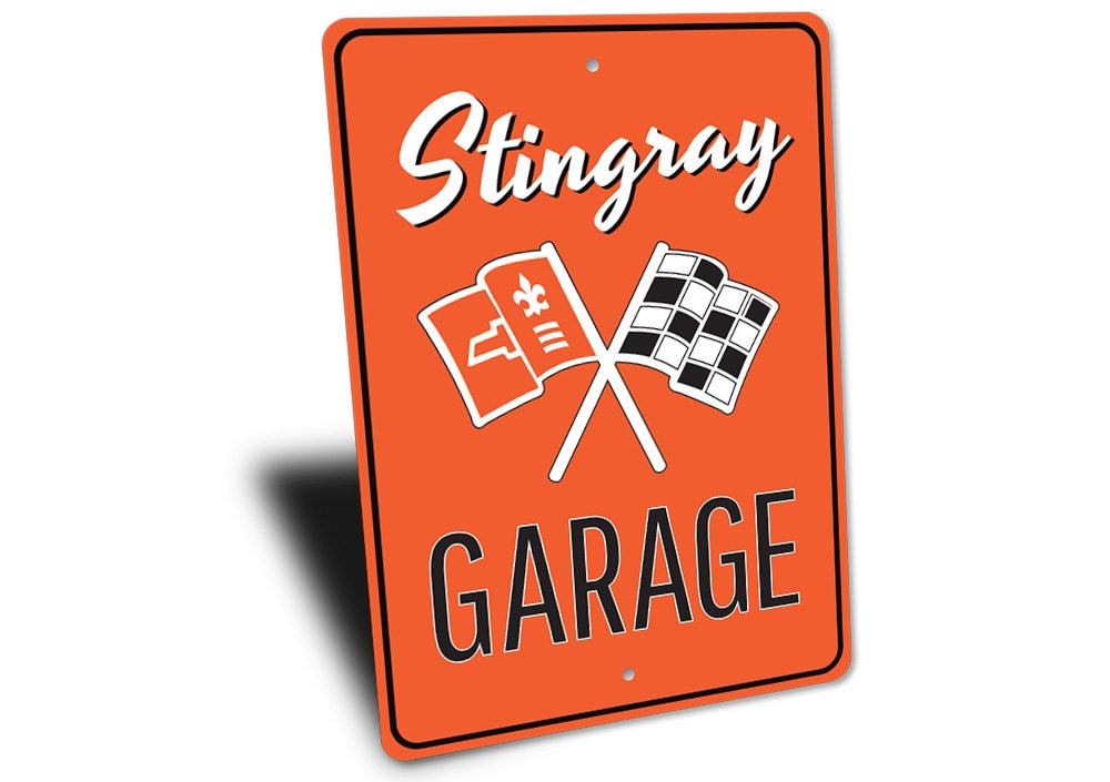 Corvette Stingray Sign Stingray Corvette Corvette Lover - Etsy