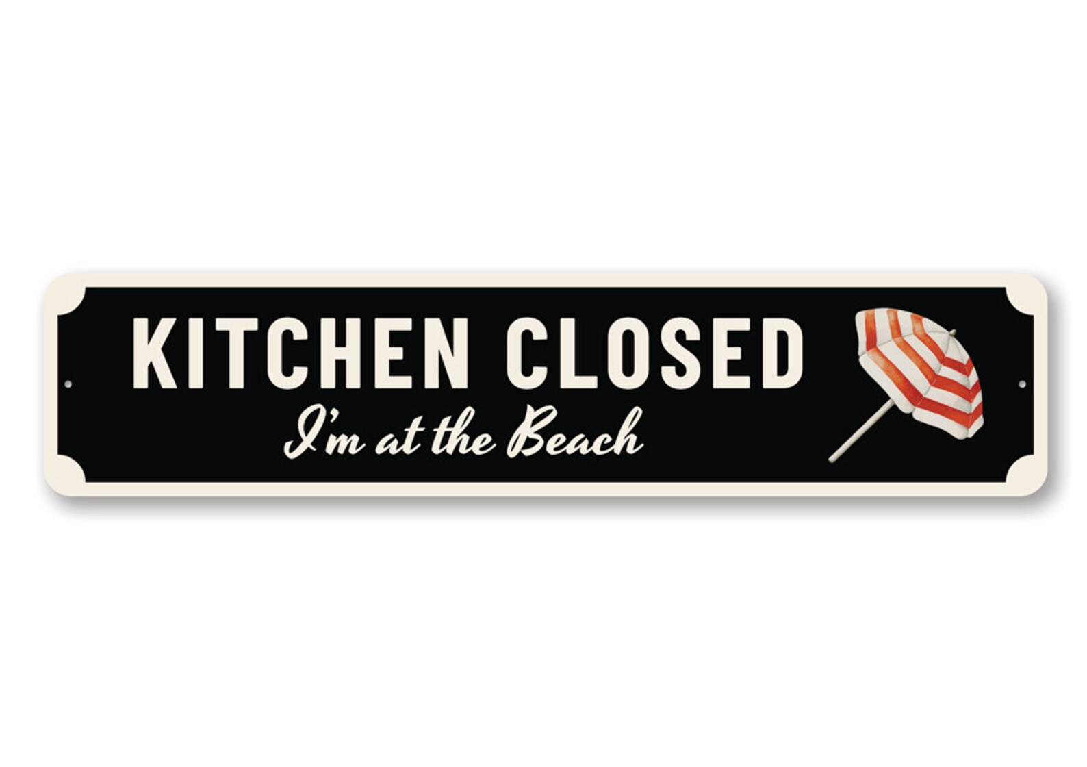 Closed Kitchen Sign Closed Kitchen Beach Lover Sign Metal - Etsy