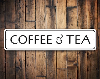 Coffee and Tea Sign | Etsy