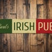 Irish Pub Name Bar Sign Personalized Metal Bar Decor Custom - Etsy