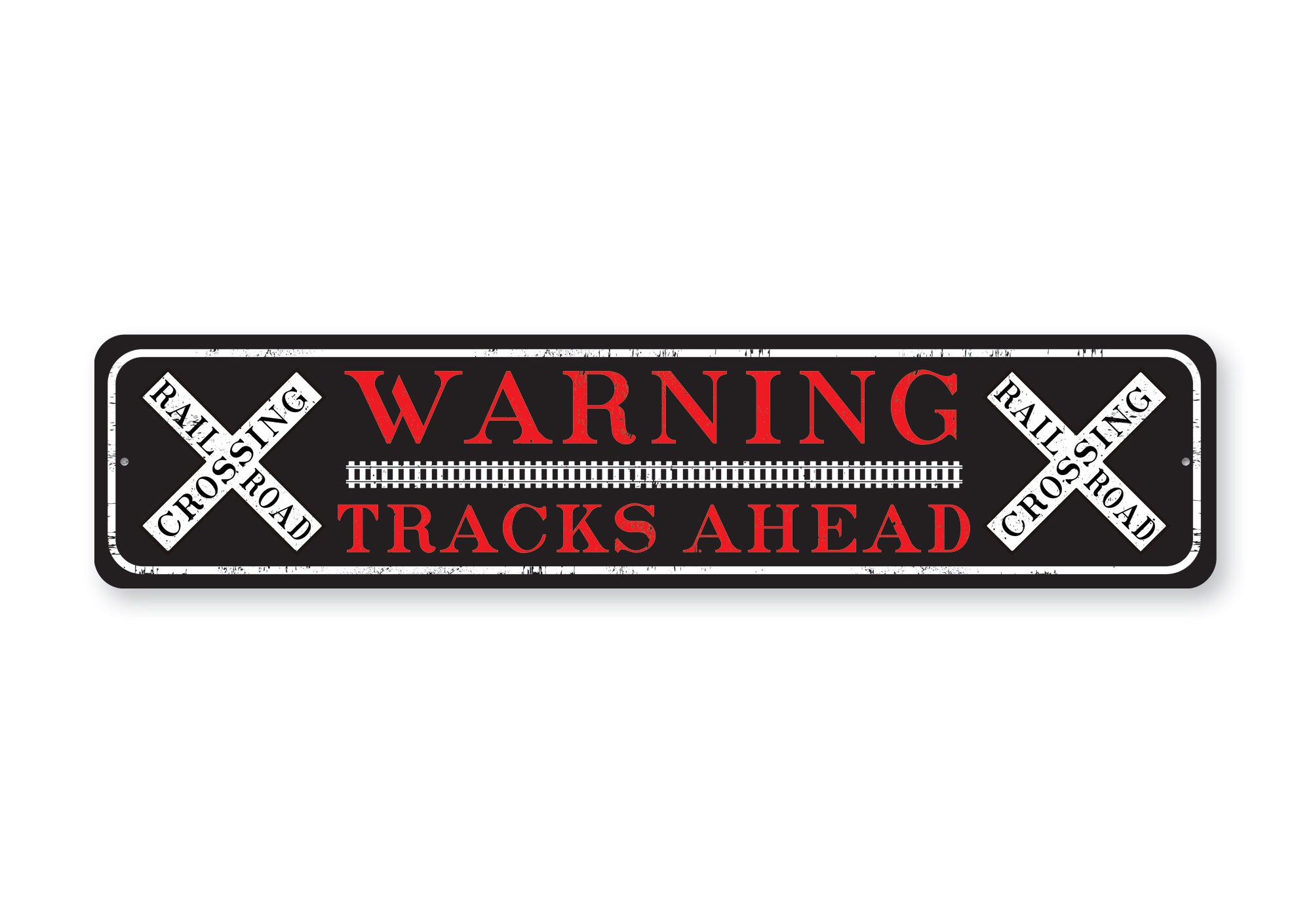 Tracks Ahead Sign Train Warning Sign Tracks Warning Train - Etsy