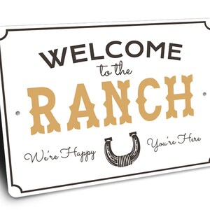Welcome to the Ranch Cowboy Ranches Old Western Country - Etsy