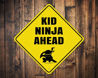 Funny Ninja Sign - Etsy