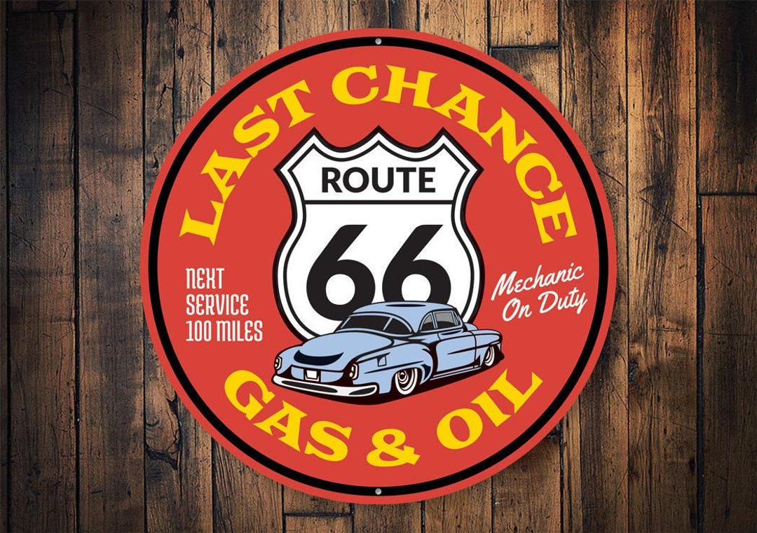 Last Chance Route 66, Gas and Oil, Route 66, Route Road, Famous Route ...