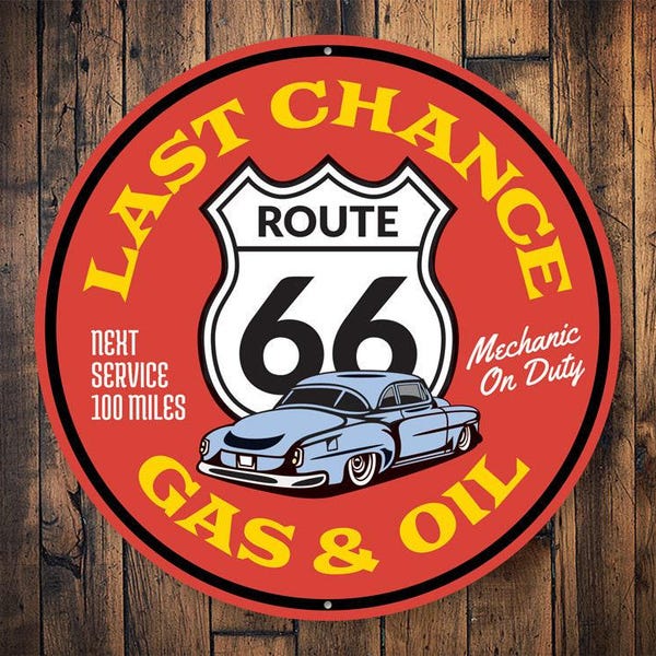 Antique Gas Signs - Etsy