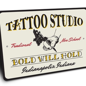 Funny Tattoo Sign Tattoo Studio Sign Tattoo Art Tattoo Shop | Etsy